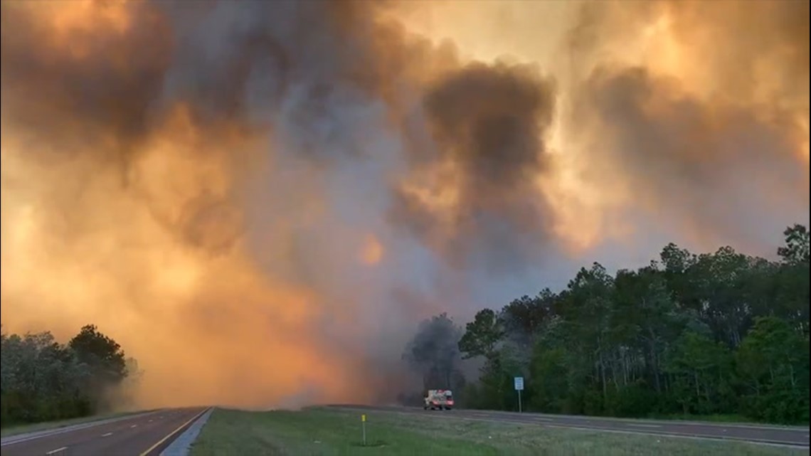 Firefighters work to contain Five Mile Swamp Fire | 5newsonline.com