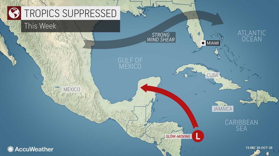 Tropical system brewing in the Caribbean is not likely to threaten ...