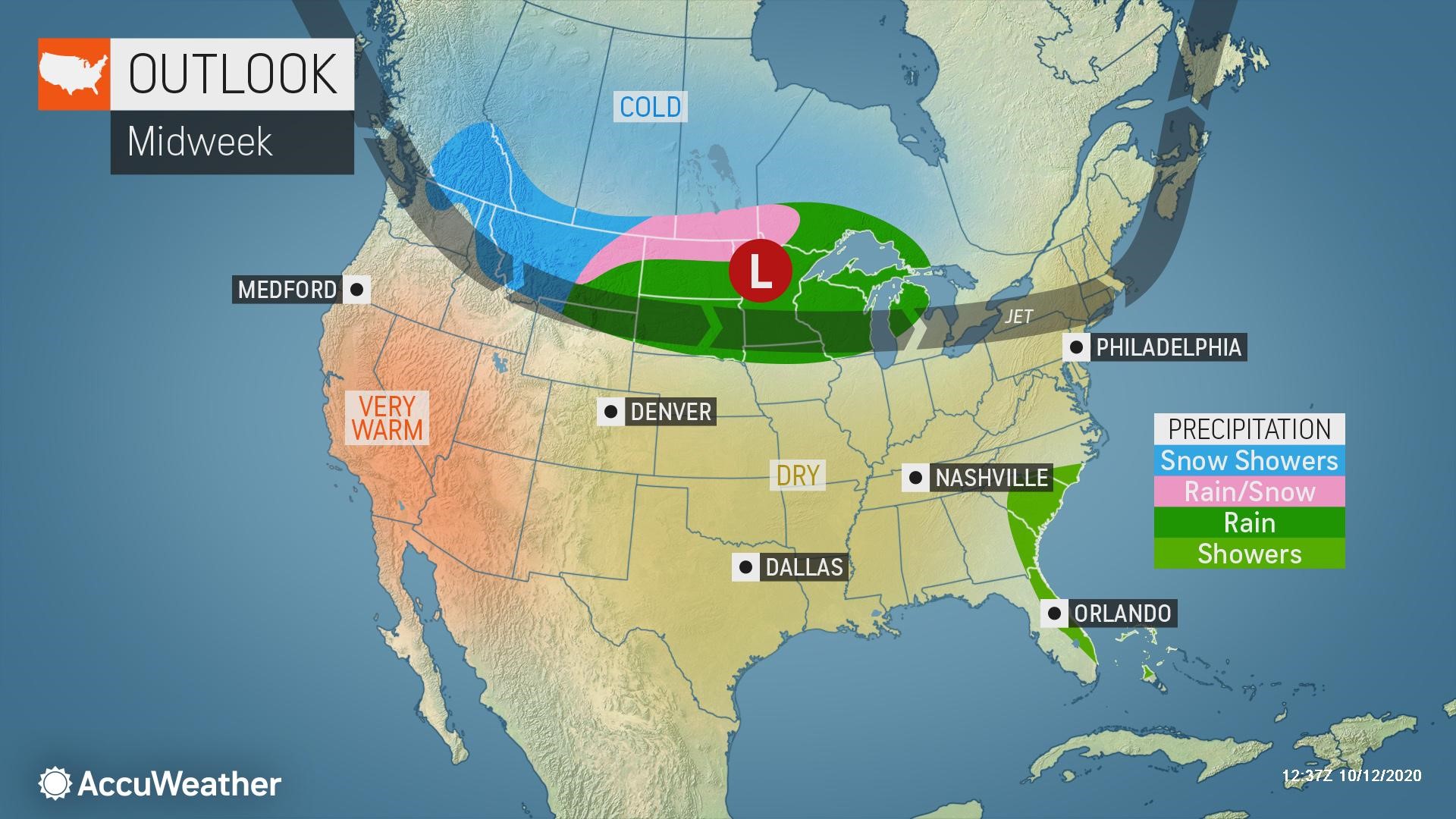 October snow? It's a possibility in the Upper Midwest | 10tv.com