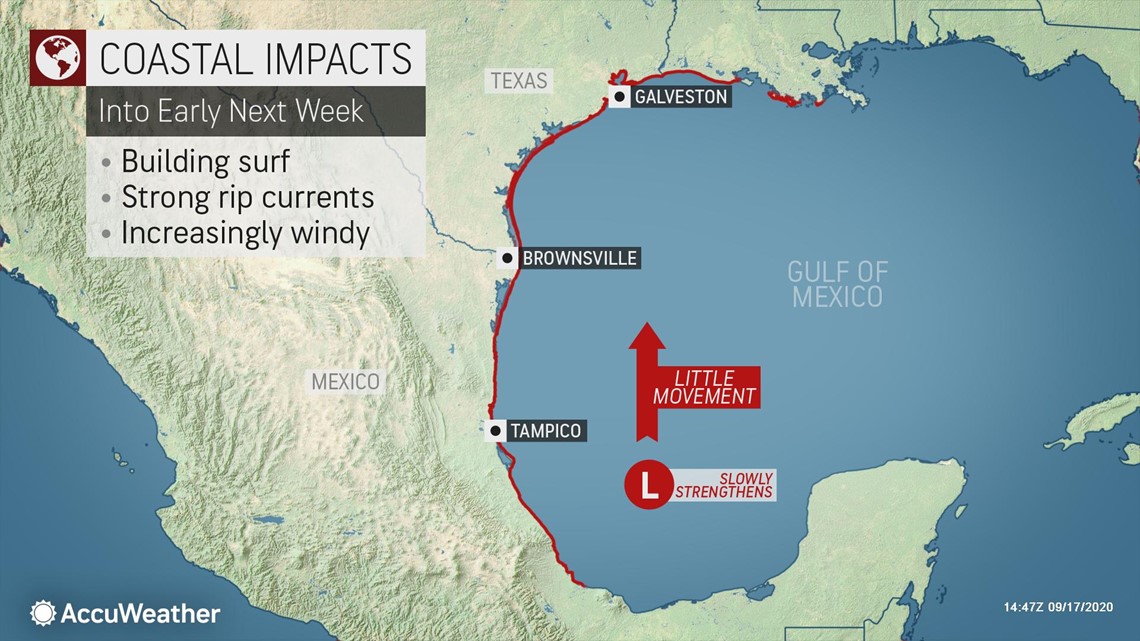 Tropical trouble brewing in Gulf of Mexico: Is this Wilfred in the ...