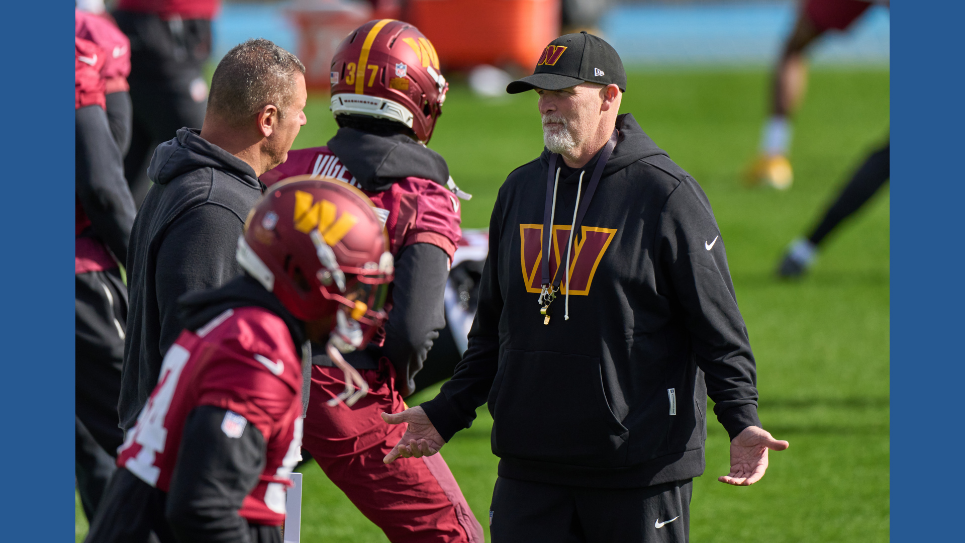 Commanders coach Dan Quinn feels it's feasible for NFL teams to play 1 ...