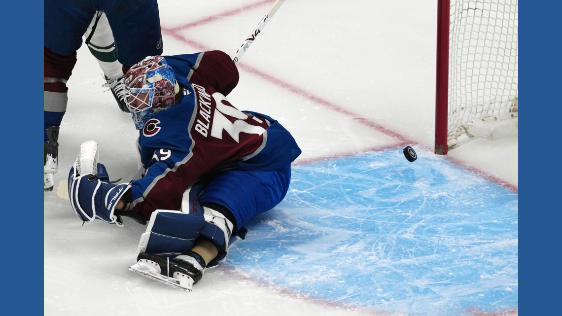 Hoping to stave off elimination, Avalanche turn to goalie Mackenzie ...