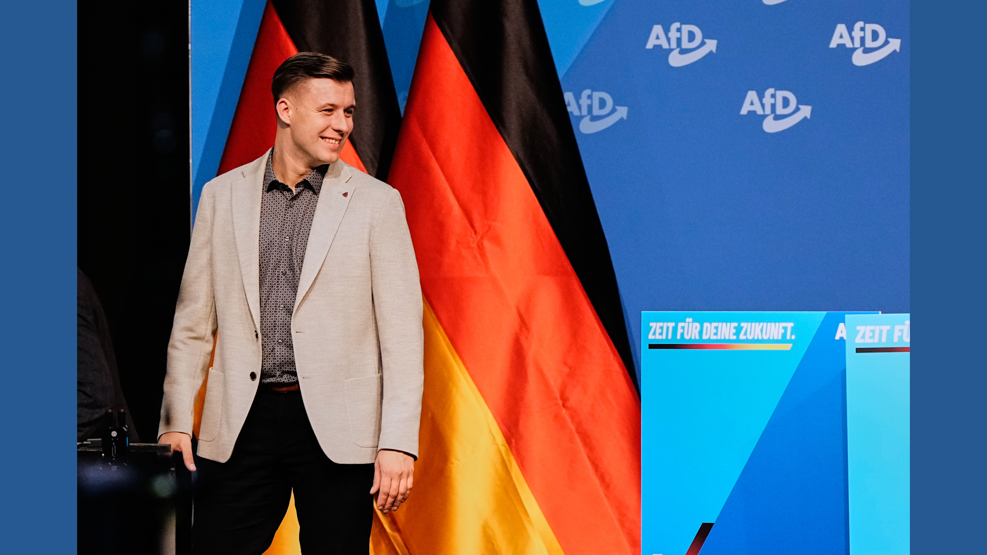 German far-right party sets up its new youth wing as thousands protest ...