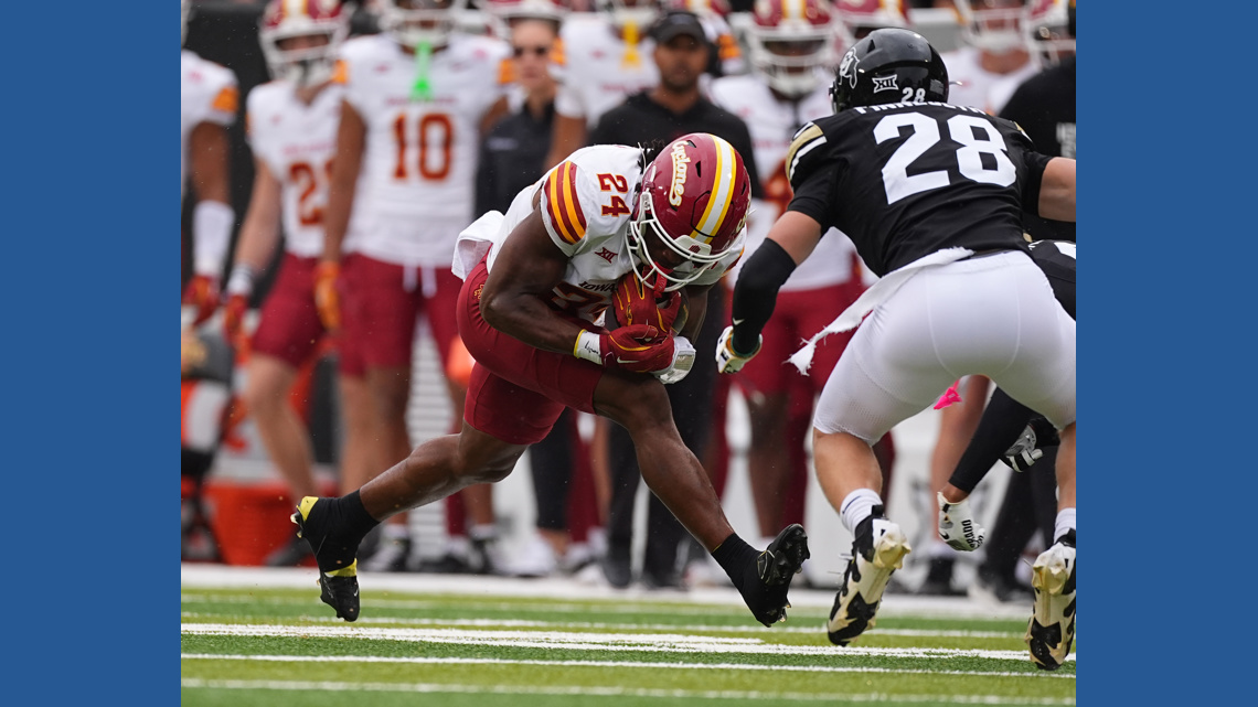 Colorado's defense shines in 24-17 win over No. 22 Iowa State ...