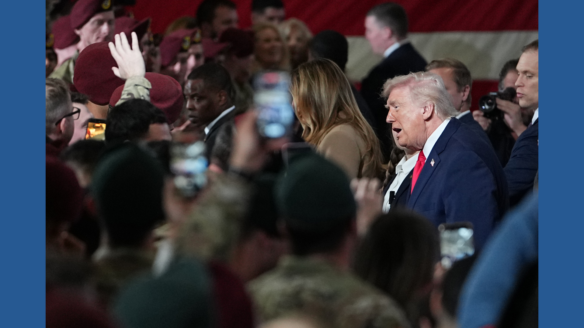 Trump heads to Fort Bragg to cheer special forces members who ousted ...