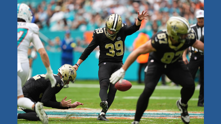 Northern Ireland kicker Smyth drills 56-yard field goal in Saints debut | weareiowa.com