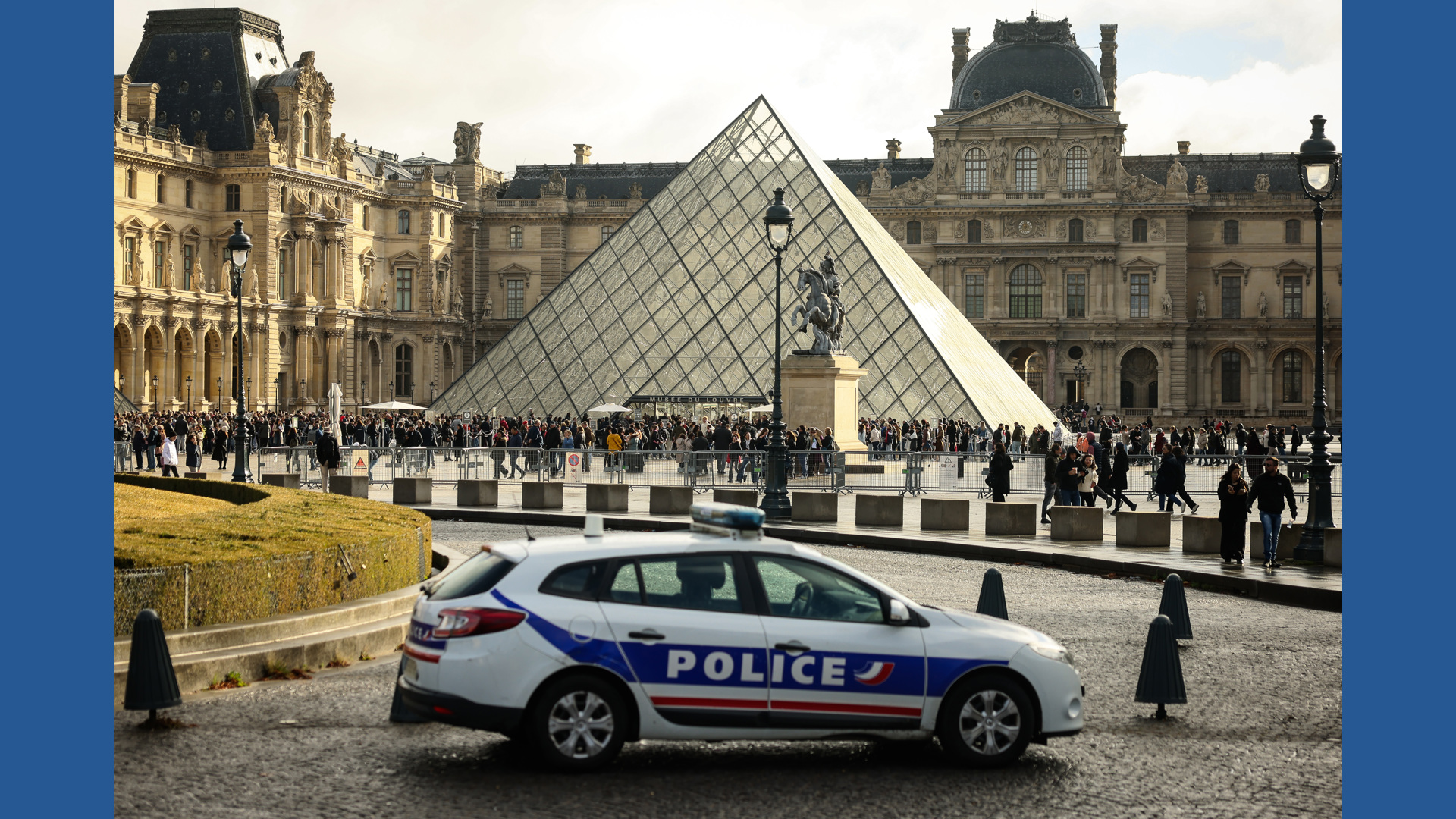 Suspects arrested over the theft of crown jewels from Paris' Louvre ...