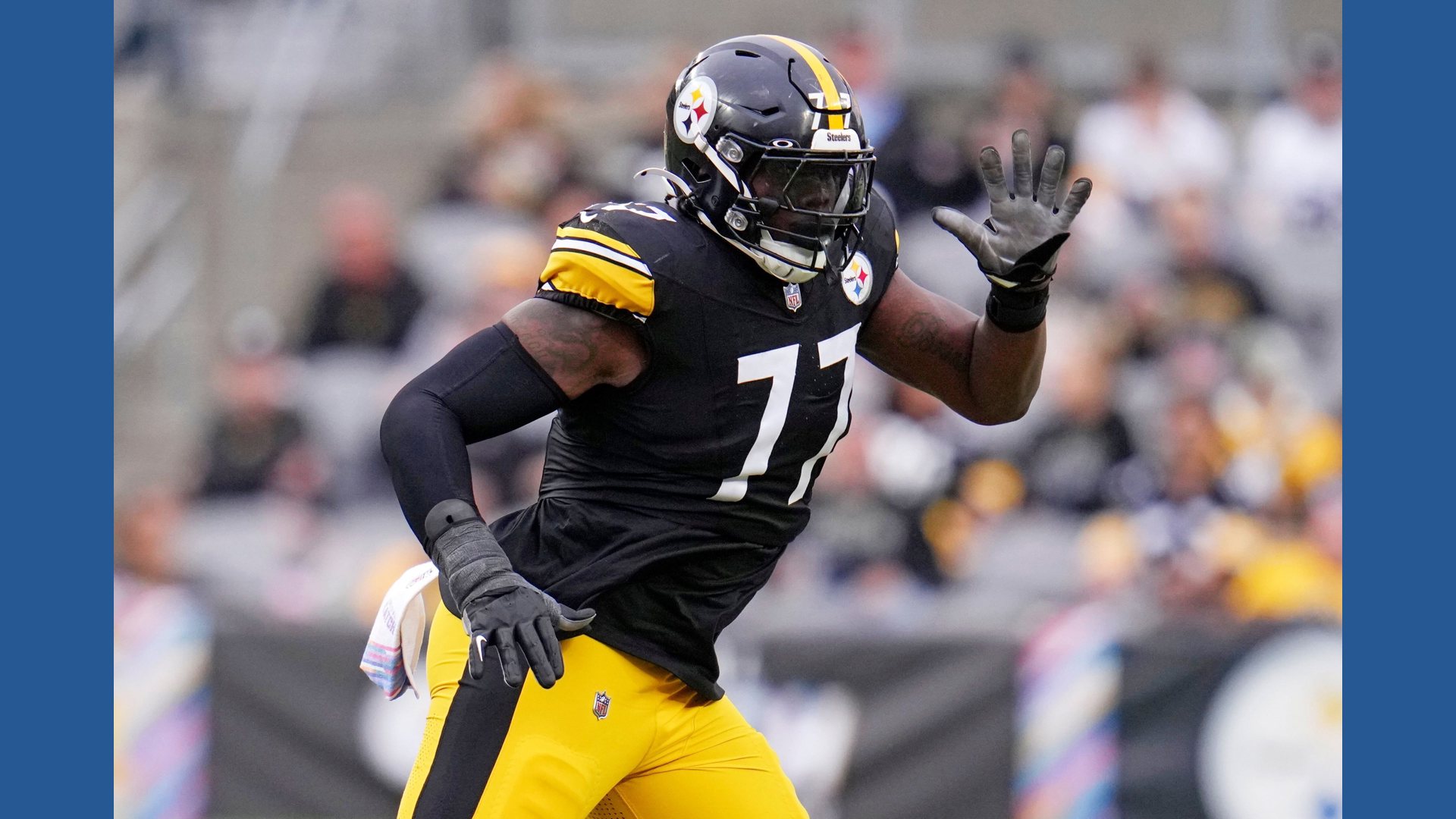 Steelers place left tackle Broderick Jones on injured reserve, elevate cornerback Asante Samuel ...