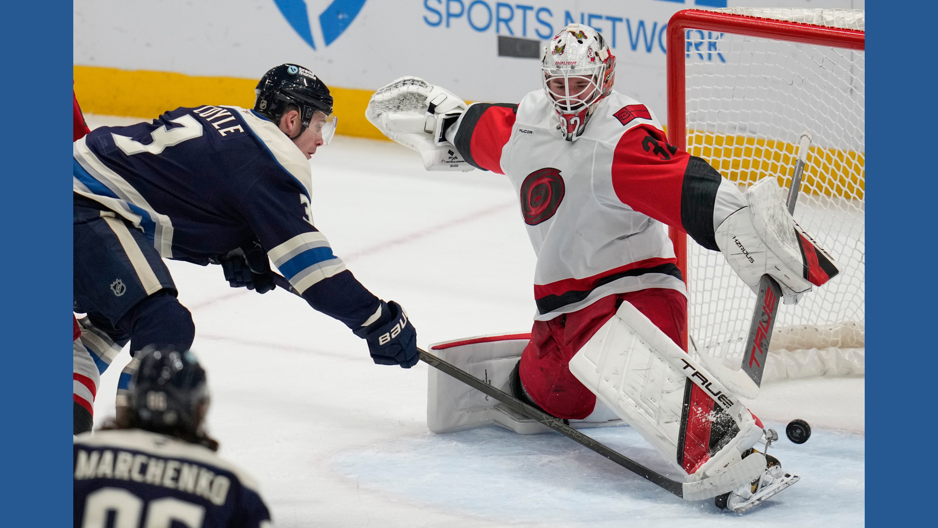 Charlie Coyle's 4-point night leads the Blue Jackets to a 5-1 win over ...