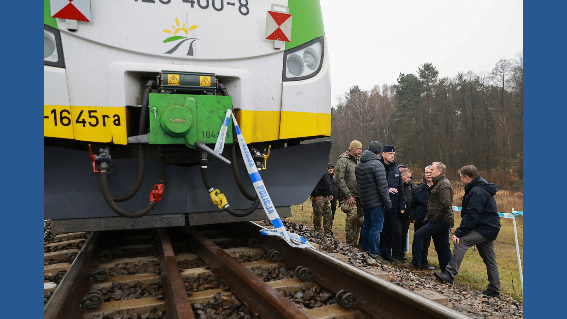 Polish prime minister calls rail line explosion near Warsaw an act of ...