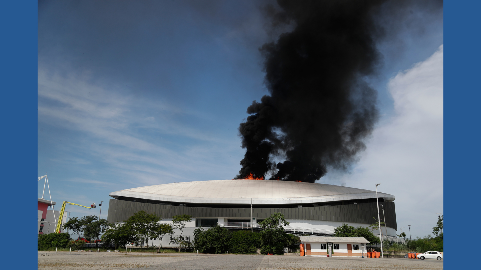 Fire breaks out at Rio de Janeiro Olympic Park; no injuries reported ...