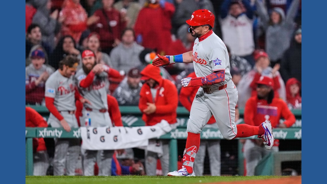 Kyle Schwarber’s MLB-leading 18th homer lifts Phillies past Red Sox 3-1 ...