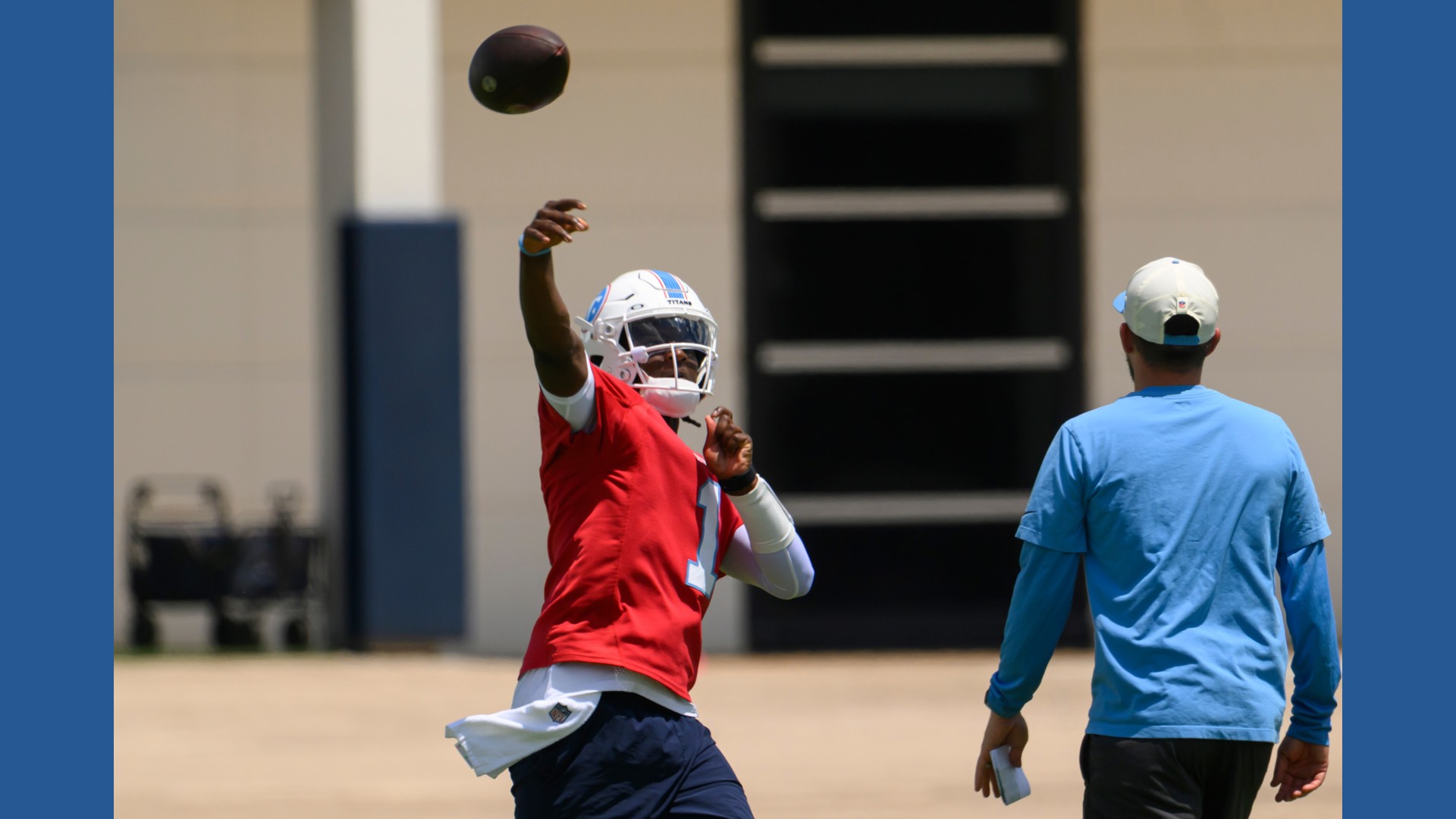 QB Cam Ward: No break before camp as Titans try to climb out of 3-14 ...