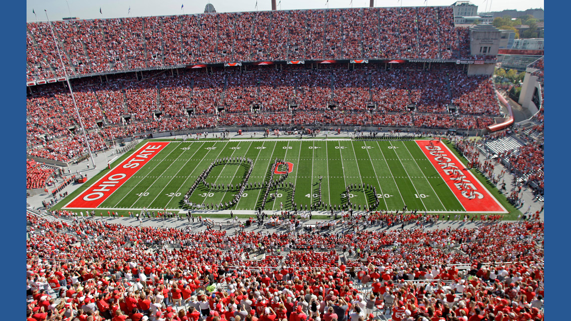 How the 89-year-old tradition of Script Ohio and dotting the i defines ...