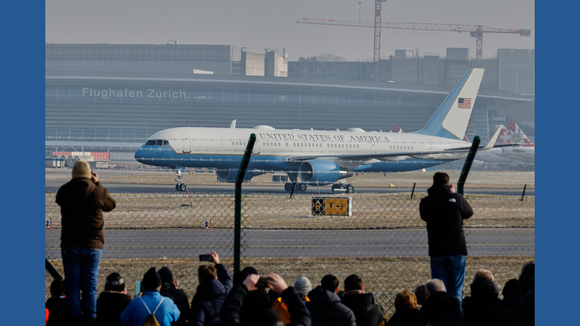 Air Force One will be painted red, white and blue as Trump has hinted ...
