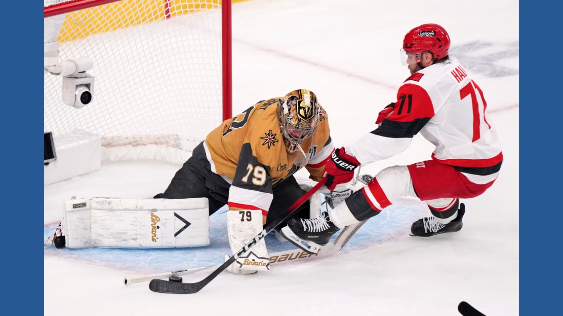 Hurricanes, Golden Knights meet for crucial Game 5 in what is now a ...