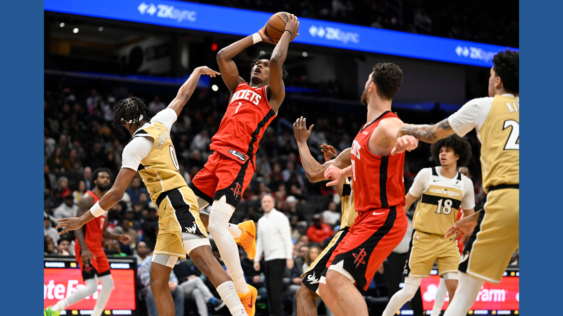 Rockets beat the Wizards 123-118 after Trae Young gets ejected for ...