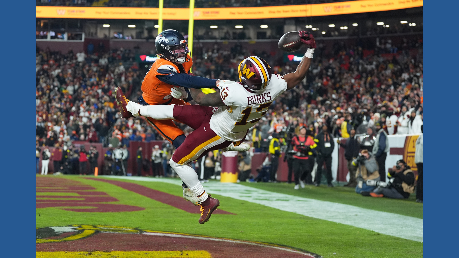 Catch of the year? Commanders' Treylon Burks makes incredible 1-handed ...