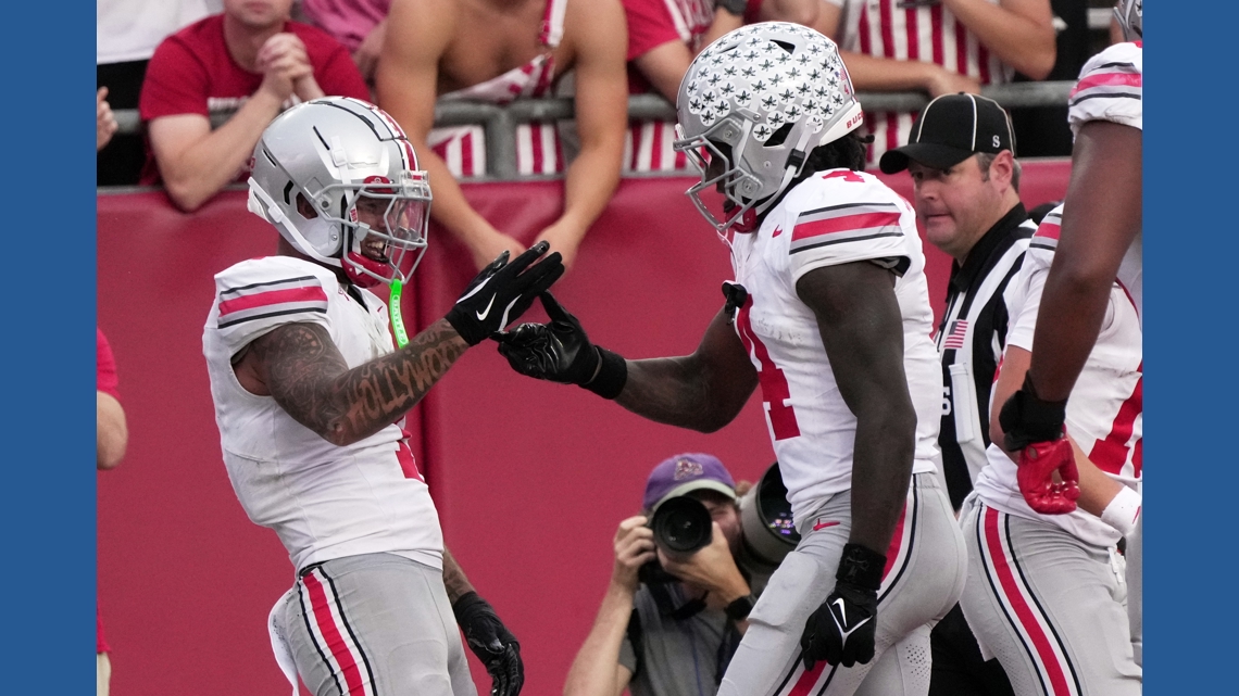 Top-ranked Ohio State's defense shines as offense seeks consistency ...