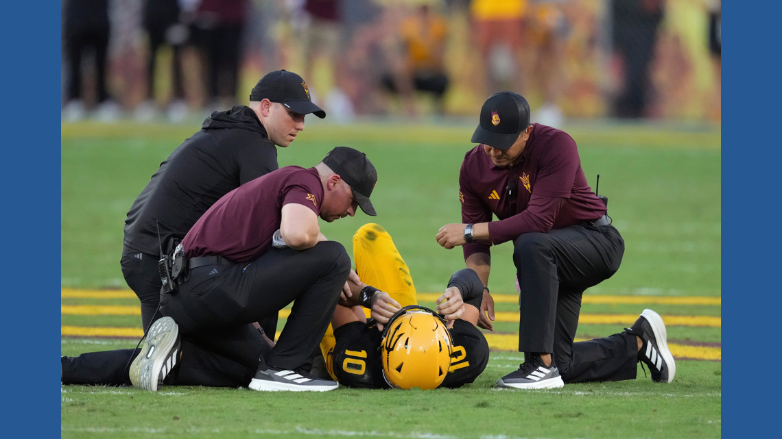Arizona State quarterback Sam Leavitt to miss Iowa State game with ...