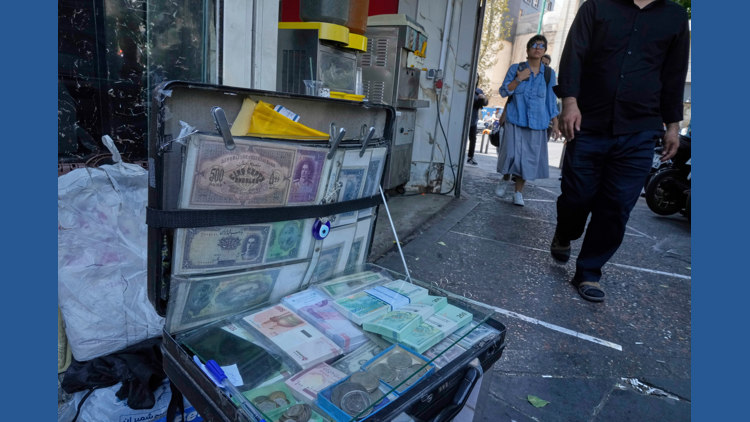 Iran's currency falls to a new low as nuclear sanctions squeeze its ...