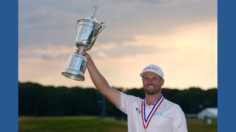 Wyndham Clark showed his toughness as the US Open champion Long Island ...