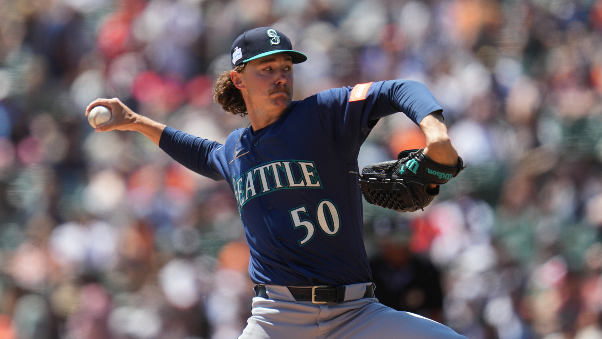 Bryce Miller and Dominic Canzone lead the Mariners to a 4-0 win over ...