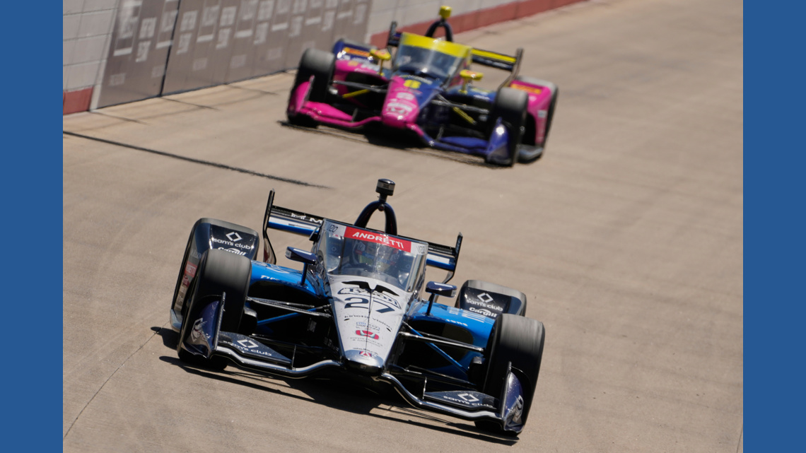 Felix Rosenqvist, Scott McLaughlin reach the top of Indianapolis 500 ...