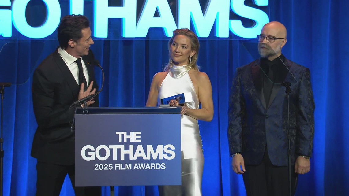 Kate Hudson and Hugh Jackman win Musical Tribute at Gotham Awards ...