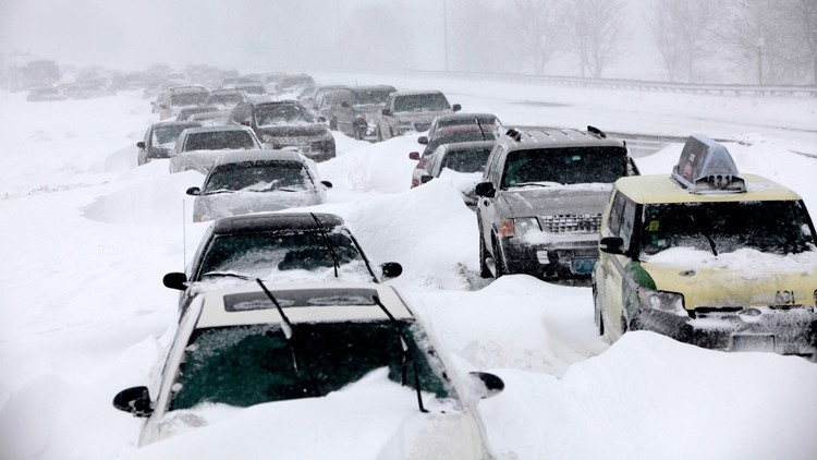 Looking back on a blizzard that stranded thousands of commuters in ...