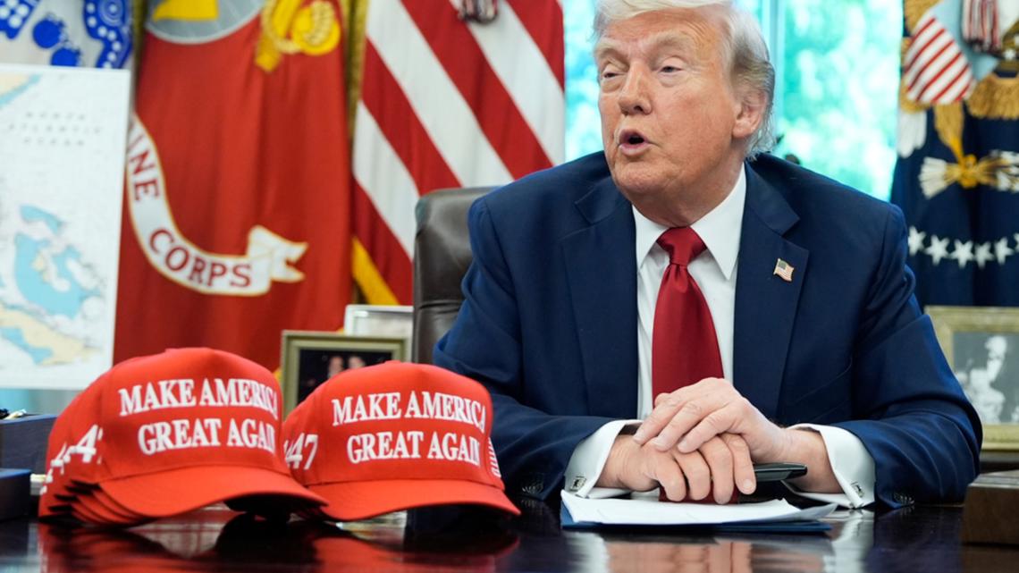 Trump Organization selling 'Trump 2028' merchandise, fueling 3rd-term ...