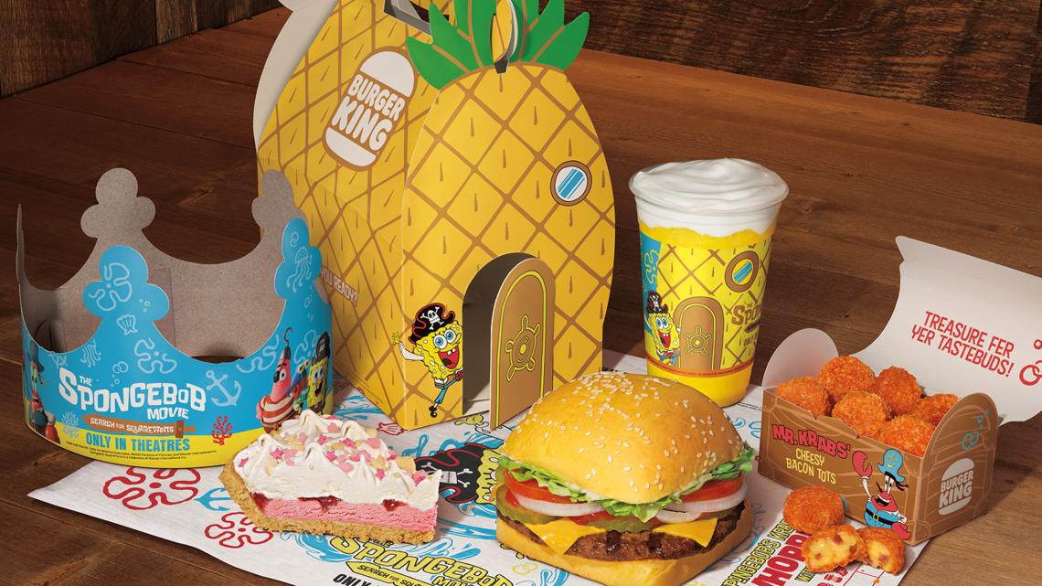 Burger King launches limited-time SpongeBob menu | wnep.com