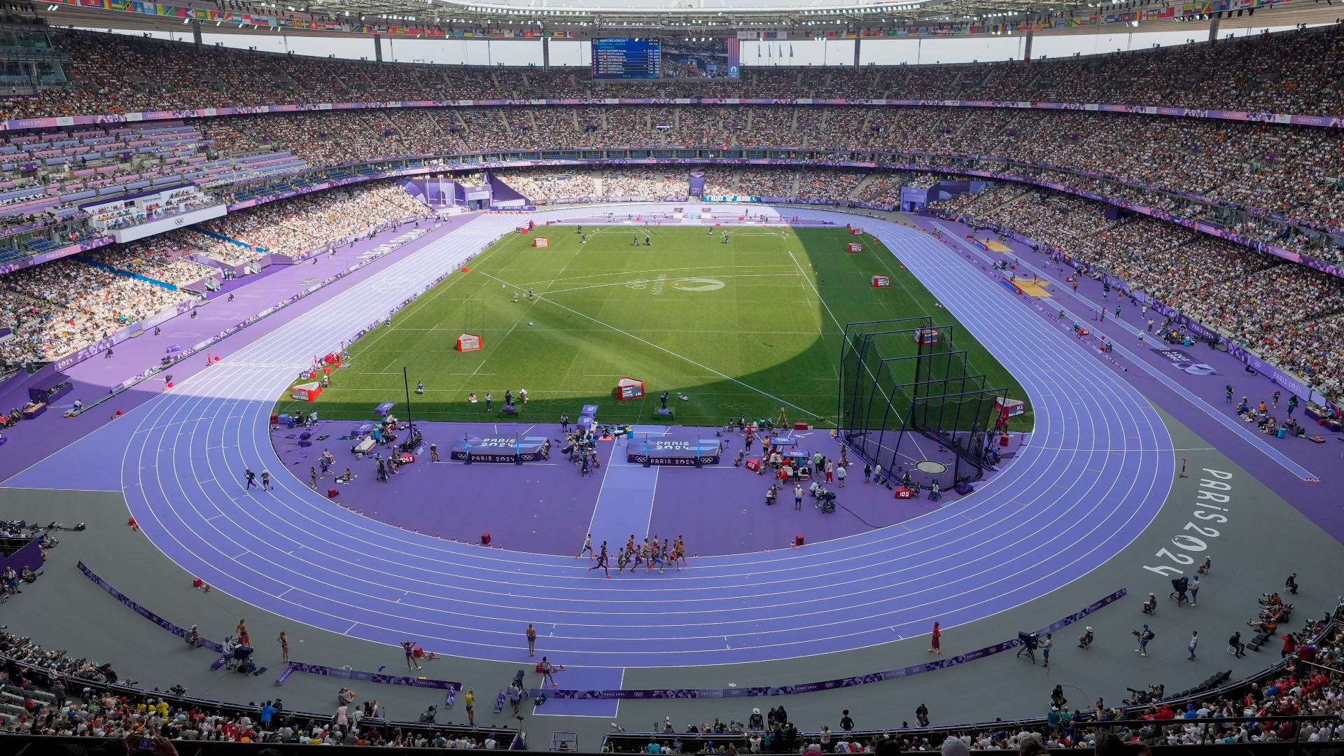 Why is the Olympic track purple? | fox61.com