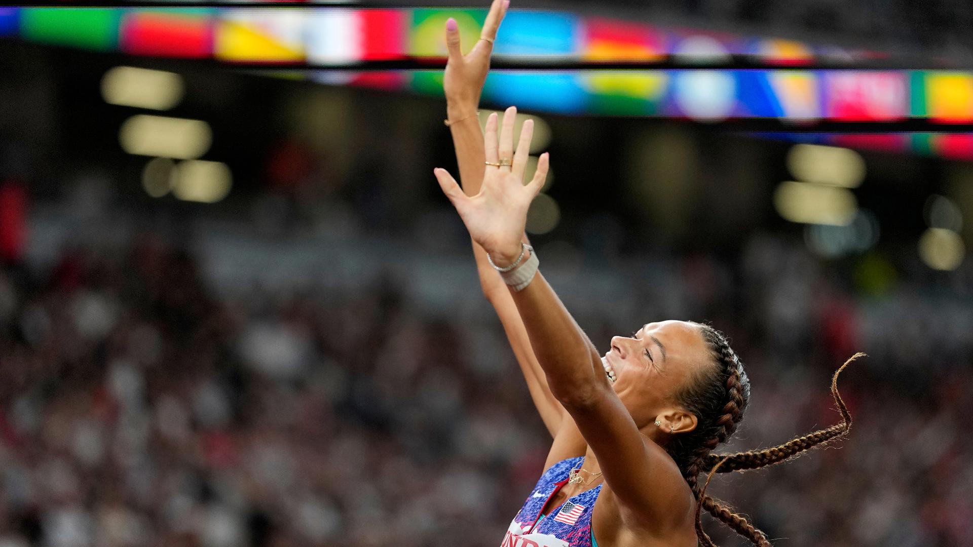 Olympian Anna Hall, Giants WR Darius Slayton announce engagement | wqad.com