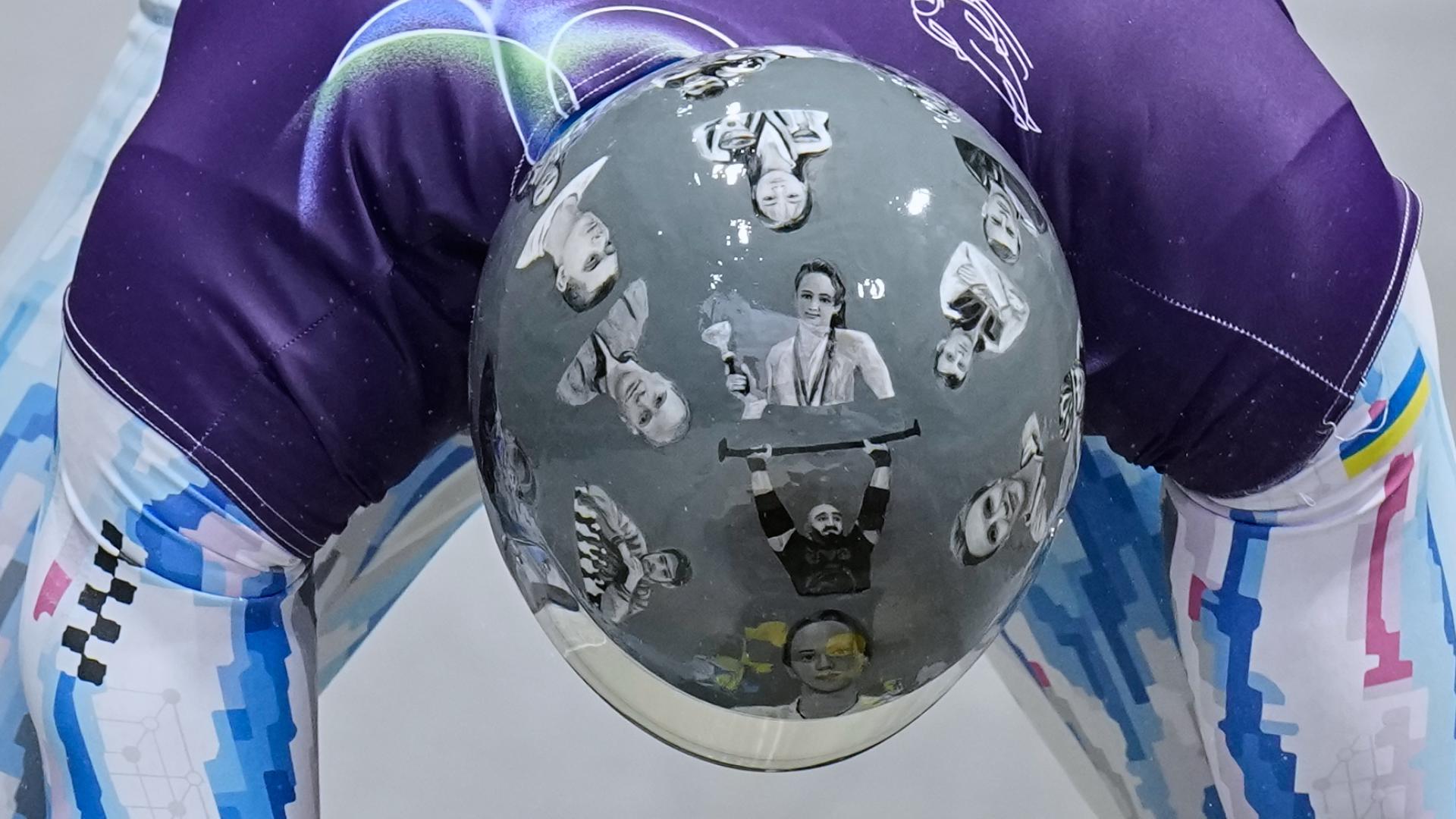 Ukrainian Olympian vows to wear helmet honoring killed athletes, even ...