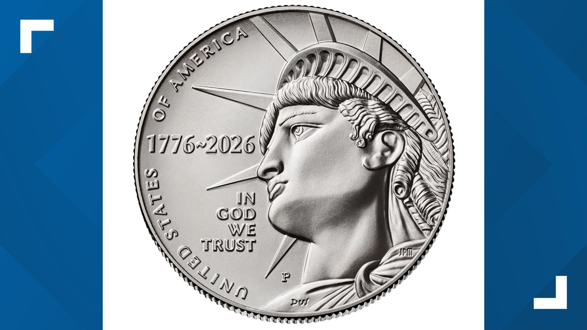 US Mint unveils new coins for America's 250th birthday | 5newsonline.com