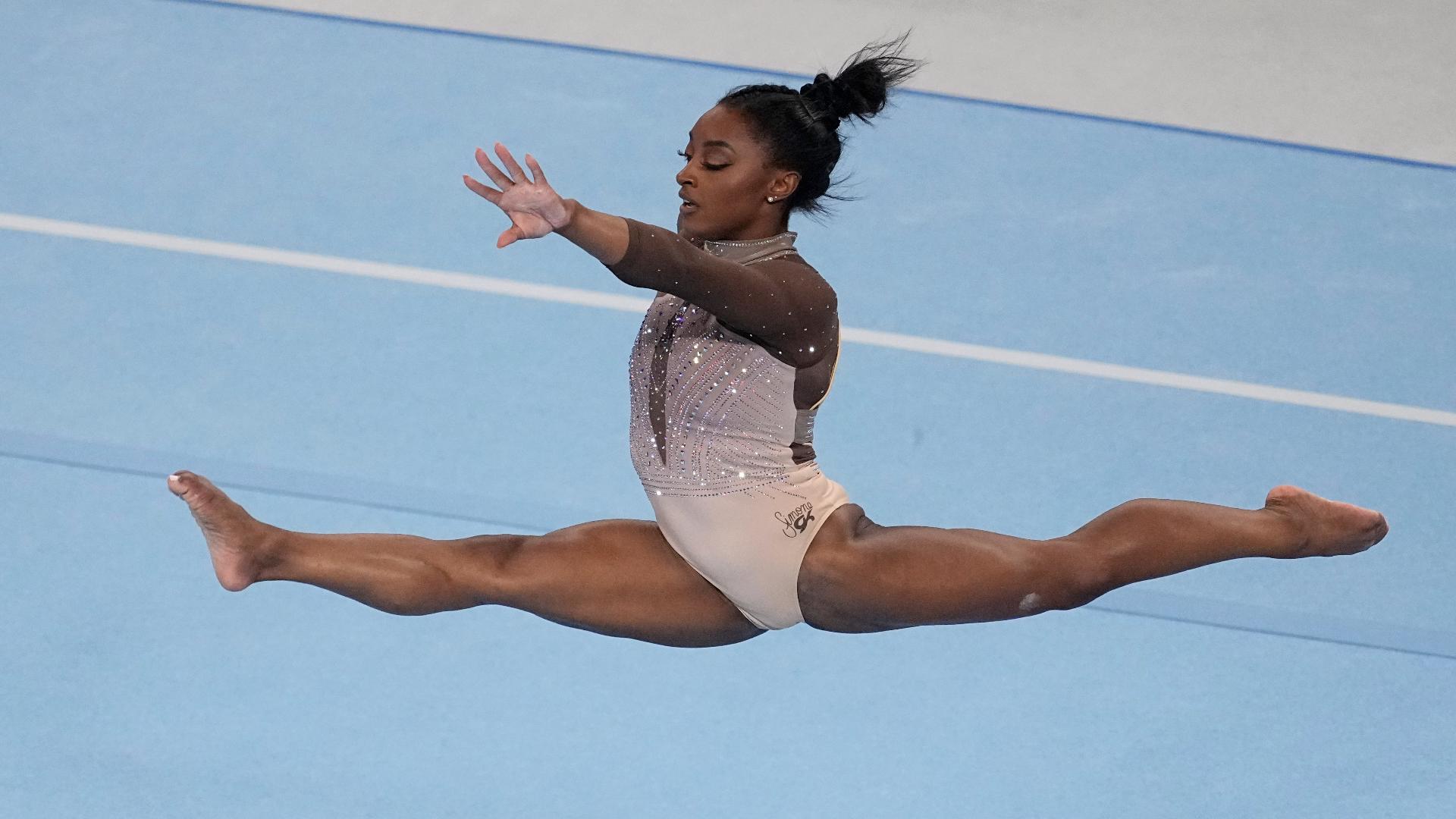 Us Gymnastics Championship Simone Biles Cruises To 9th Title