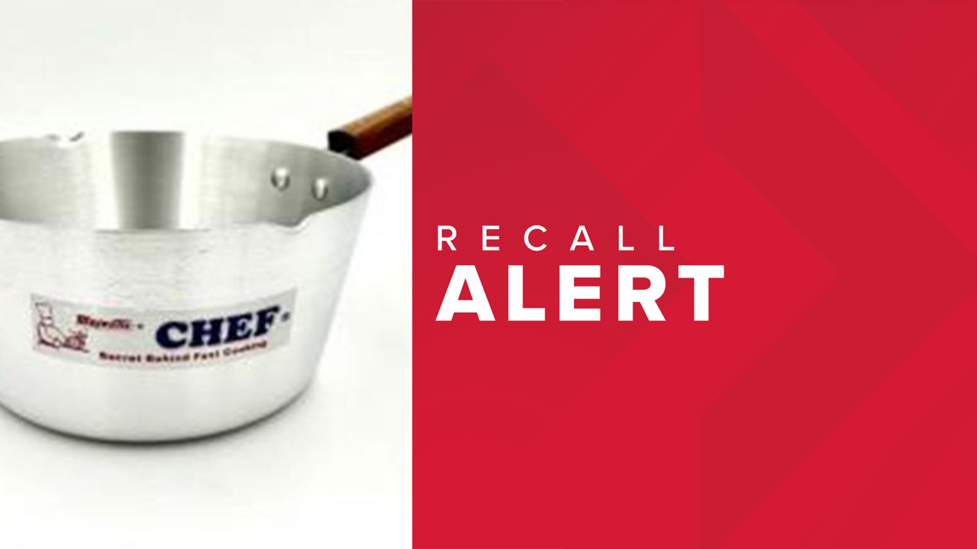 Cooking pans recalled over 'significant' lead contamination risk | 5newsonline.com