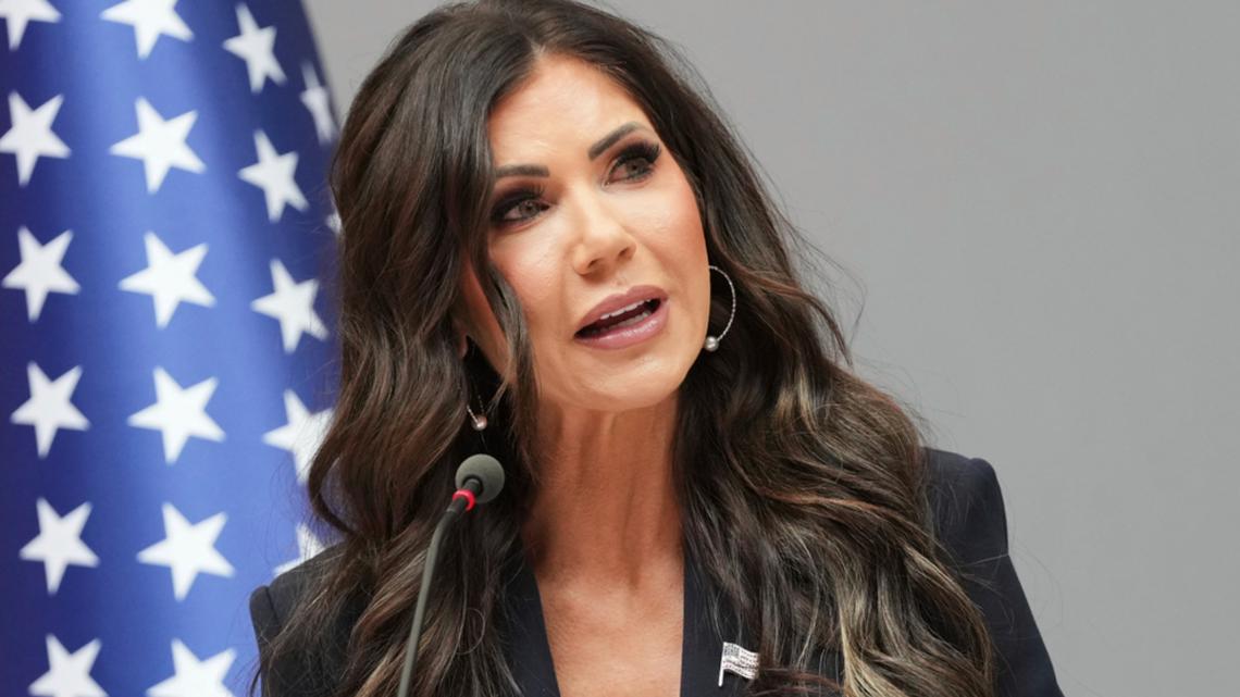 LIVE: Kristi Noem news conference on Minneapolis ICE shooting | wqad.com