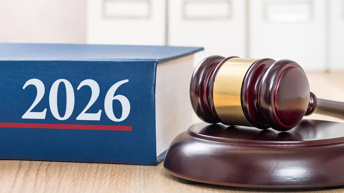 New laws going into effect Jan. 1, 2026 | 10tv.com