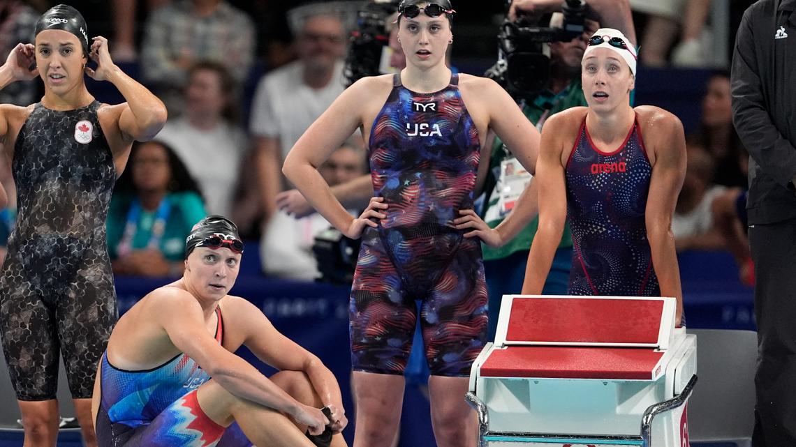 Katie Ledecky wins13th medal, most ever for female swimmers | 10tv.com