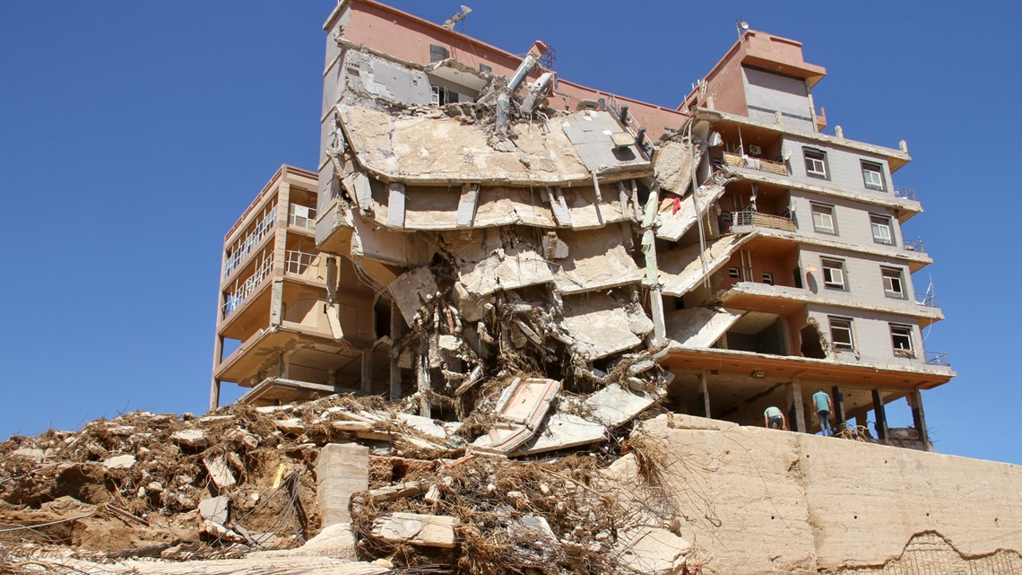 Mass graves being filled in Libya after deadly floods | 5newsonline.com