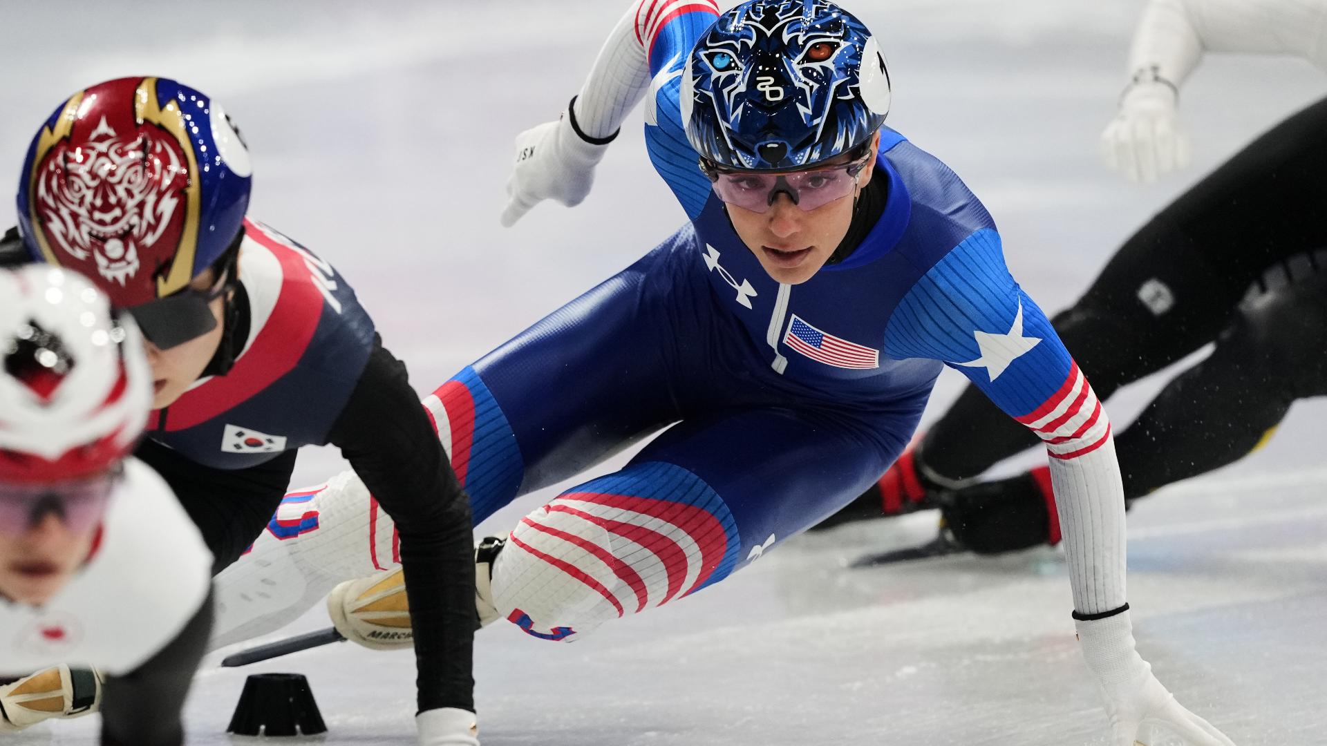 Did Team USA's Kristen Santos-Griswold win gold in speedskating? | wnep.com