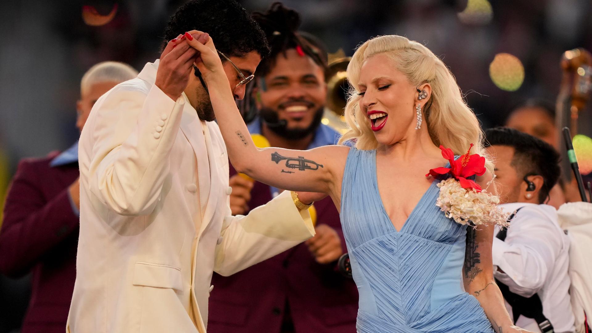 Here's who performed with Bad Bunny in the Super Bowl halftime show ...