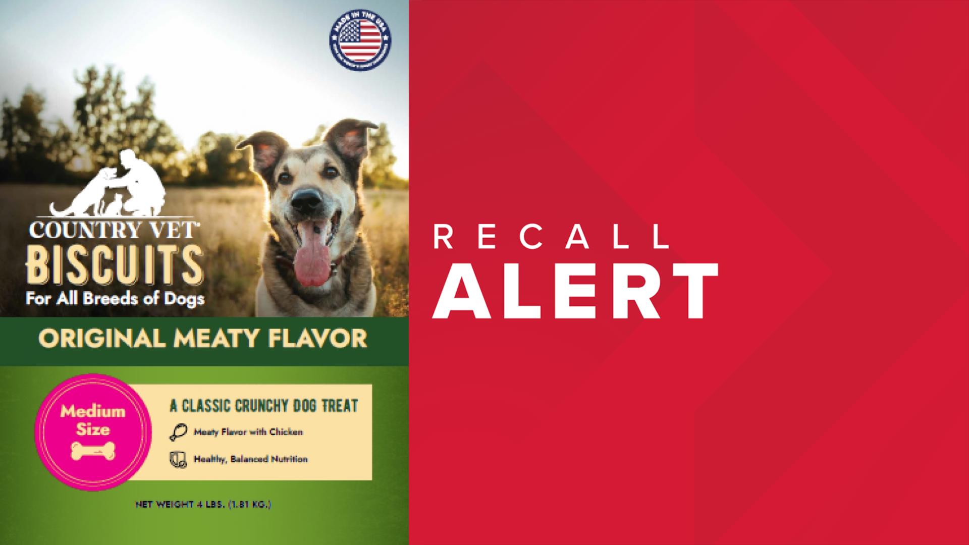 Dog biscuits sold in 7 states recalled, humans may be at risk of ...