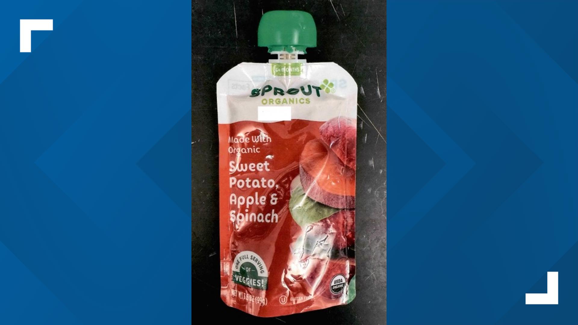 Sprout Organics expands recall of baby food pouches: Full list of ...