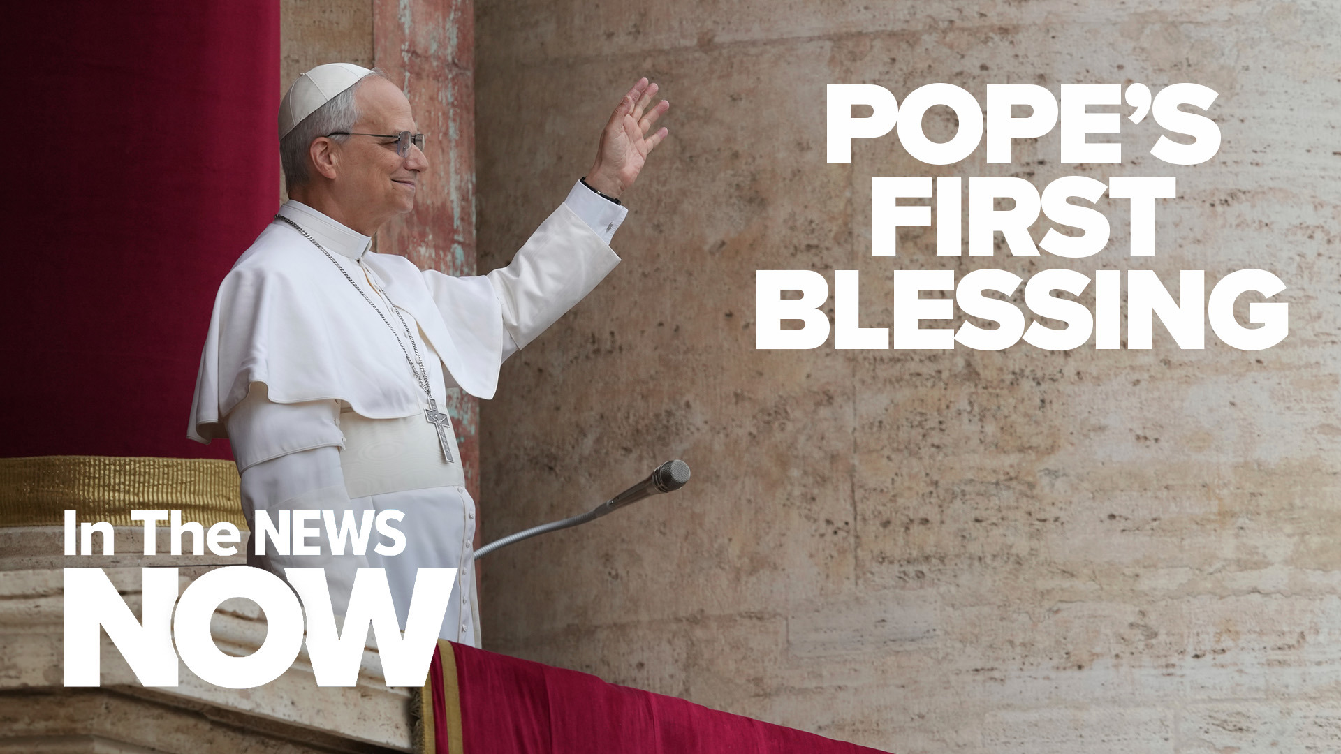 Pope Leo XIV's first blessing | wthr.com