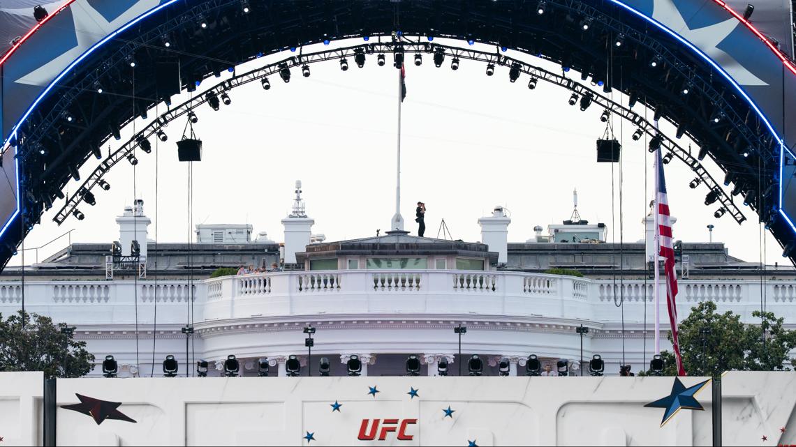 What is The Claw? Inside the massive structure towering over UFC ...