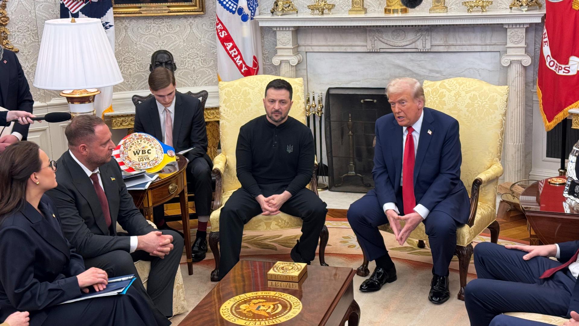 Trump shouts at Zelenskyy as he and Vance berate Ukrainian leader in ...