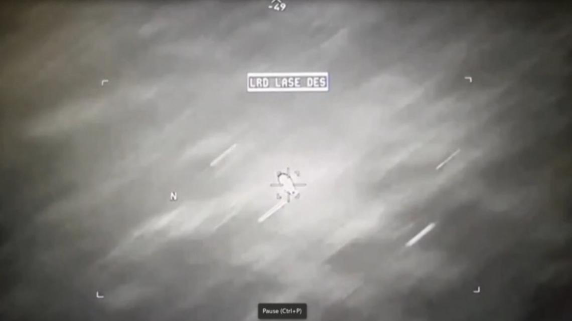 UFO hearing video shows hellfire missile shot at UAP in 2024 ...
